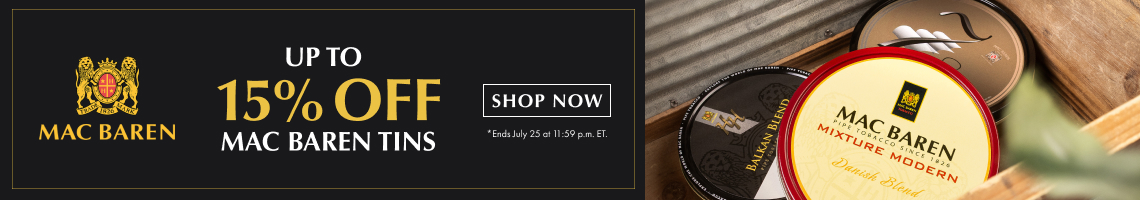 Mac Baren Pipe Tobacco | Buy Mac Baren Pipe Tobacco at Smokingpipes
