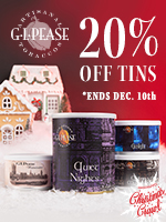20% Off G.L. Pease Tins