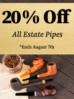 20% Off All Estate Pipes